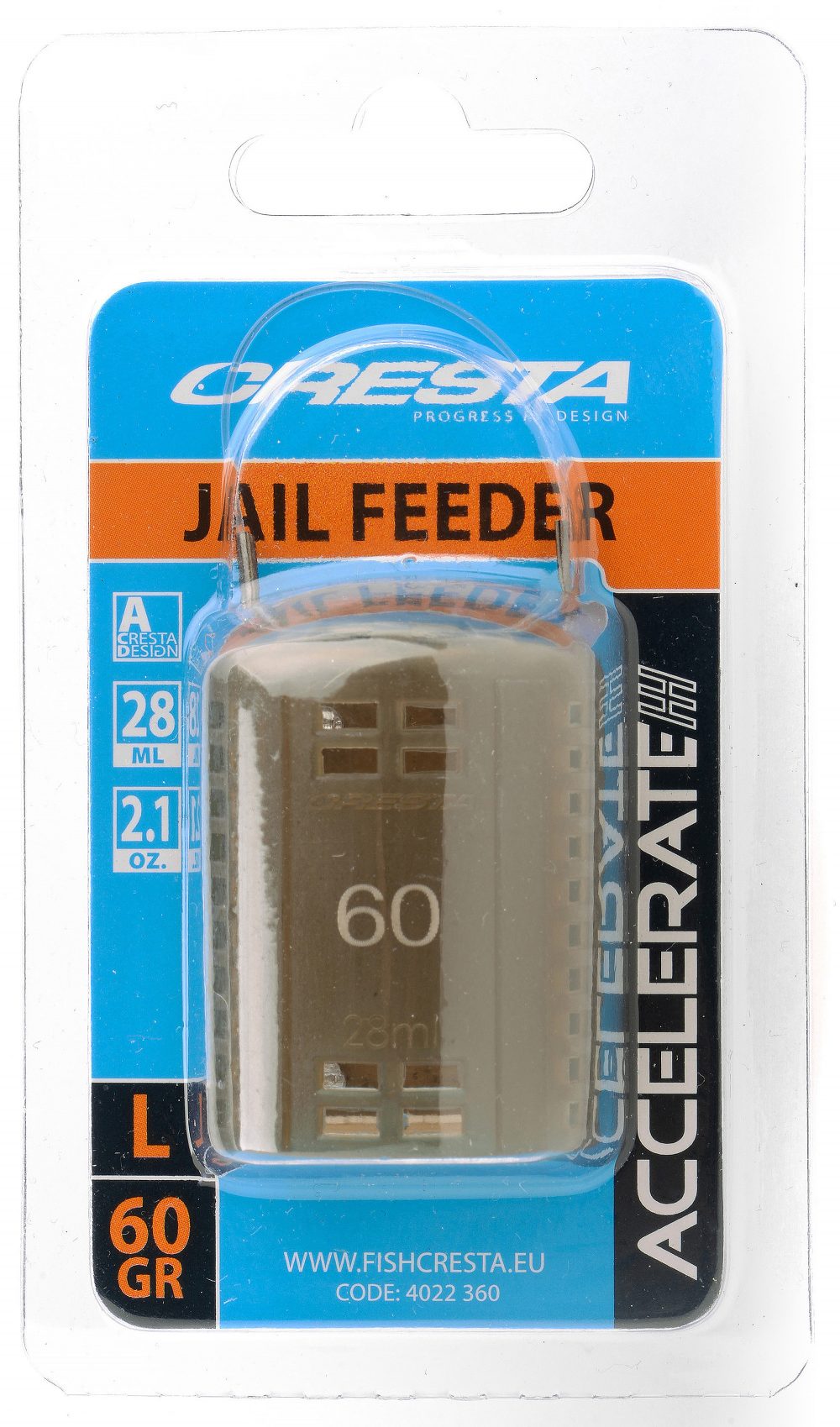 Accelerate Jail Feeder Large • Cresta Hengelsport